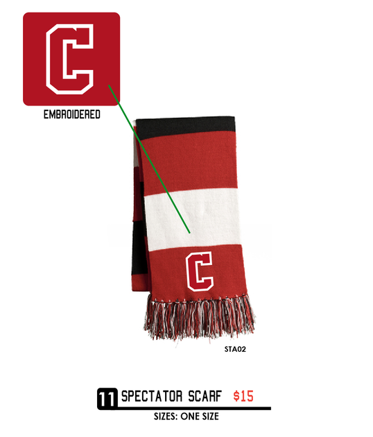Spectator Scarf -STA02 - Artdog Designs Inc